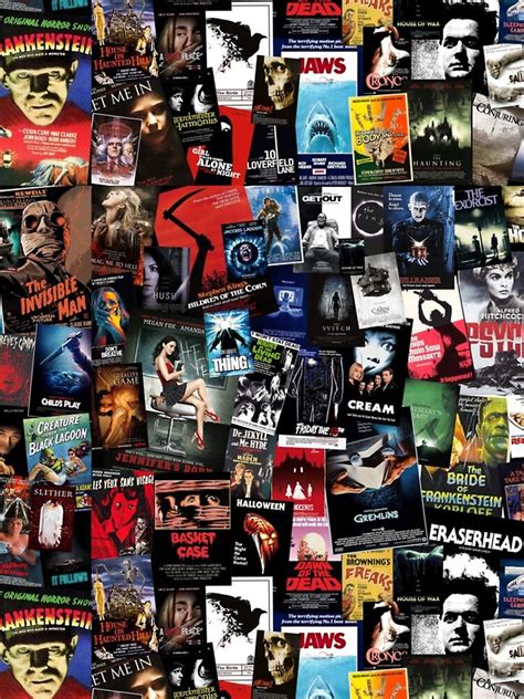 Best Horror Movies Of All Time Collage Iphone Case For Sale By