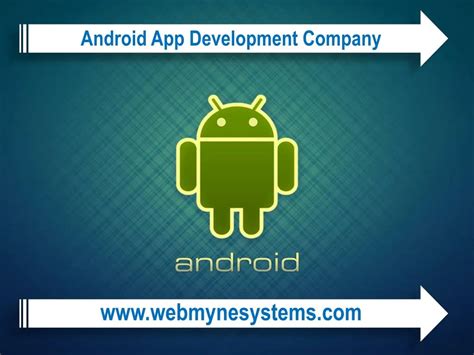 PPT Android Application Development Company PowerPoint Presentation