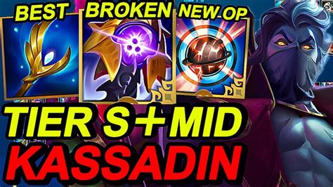 Wild Rift China Kassadin Mid China Meta OP Champion New AP Item