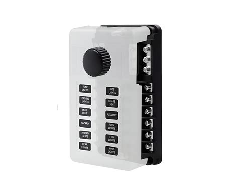Volt Fuse Block Marine Boat Fuse Block Waterproof Way Fuse Box