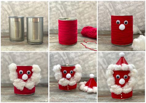 Des décos Noël DIY avec des boîtes de conserve inspirez vous