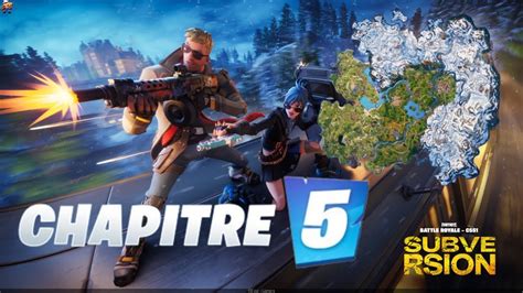 ON DECOUVRE FORTNITE CHAPITRE 5 INCROYABLE YouTube