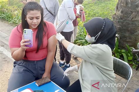 57 5 Juta Jiwa WNI Telah Menerima Dosis Penguat ANTARA News