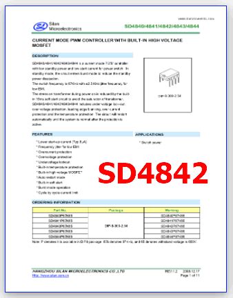 Sd Pdf Current Mode Pwm Controller
