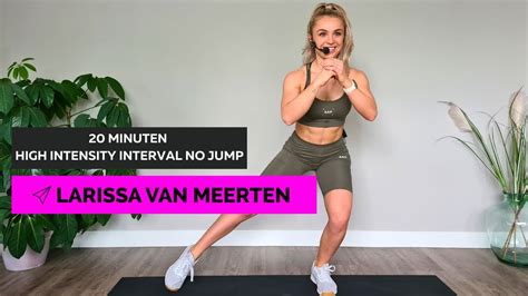 High Intensity Interval Training Zonder Springen Minuten