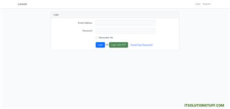 Laravel Login With Mobile Number Otp Tutorial Itsolutionstuff