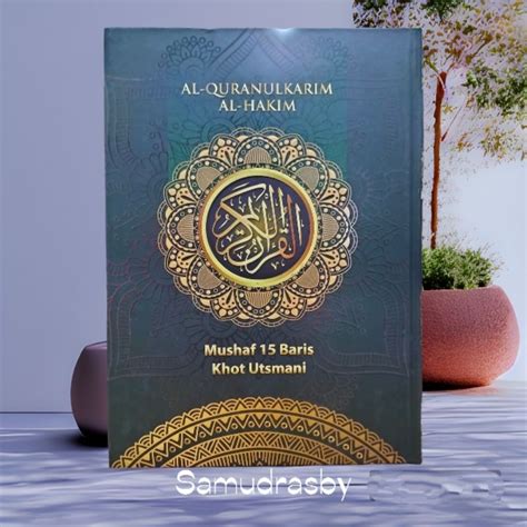 Jual Al Quran Al Hakim Mushaf Baris Khot Utsmani A Besar Shopee