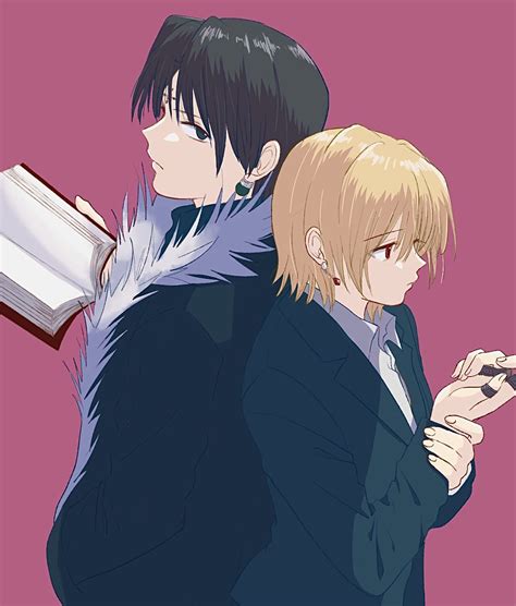 Kurapika And Chrollo Lucilfer Hunter X Hunter Drawn By Mtmgmaru
