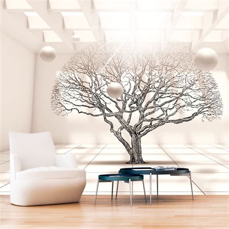 VLIES FOTOTAPETE 3 Farben Zur Auswahl TAPETEN BAUM ABSTRAKT KUGEL A C