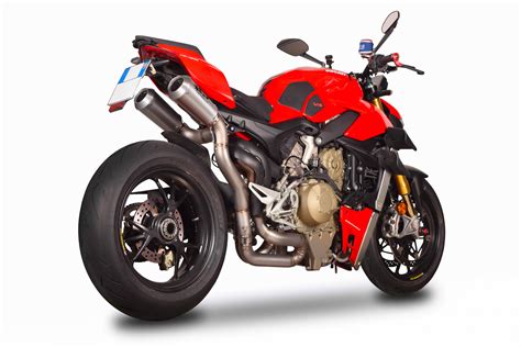 Exhaust System Gdu For Ducati Streetfighter V Bike