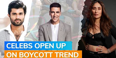 Boycott Trend Vijay Deverakonda Kareena Kapoor Khan And Others React