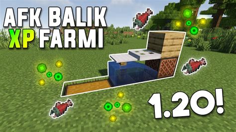 Minecraft Afk Balık Xp Farmı Yapımı 1 20 1 19 YouTube