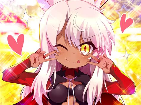 Safebooru 1girl Absurdres Bangs Blush Breastplate Breasts Capelet Chloe Von Einzbern Closed