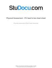 Physical Assessment Pa Head To Toe Cheat Sheet Pdf LOMoARcPSD 9500665