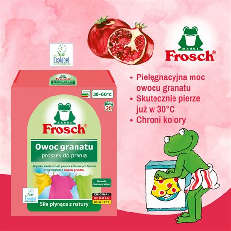 Frosch Owoc Granatu 1450g Proszek do Prania z Ochroną Kolorów