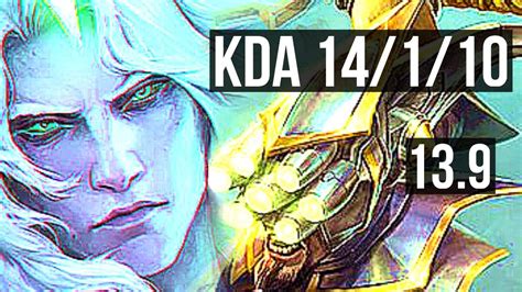 VIEGO Vs MASTER YI JNG 14 1 10 Legendary 600 Games KR Master