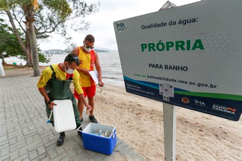 SC tem 67 do Litoral próprio para banho aponta relatório do IMA