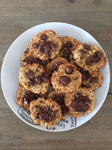 Cookies légers aux flocons d avoine Rachel Cuisine