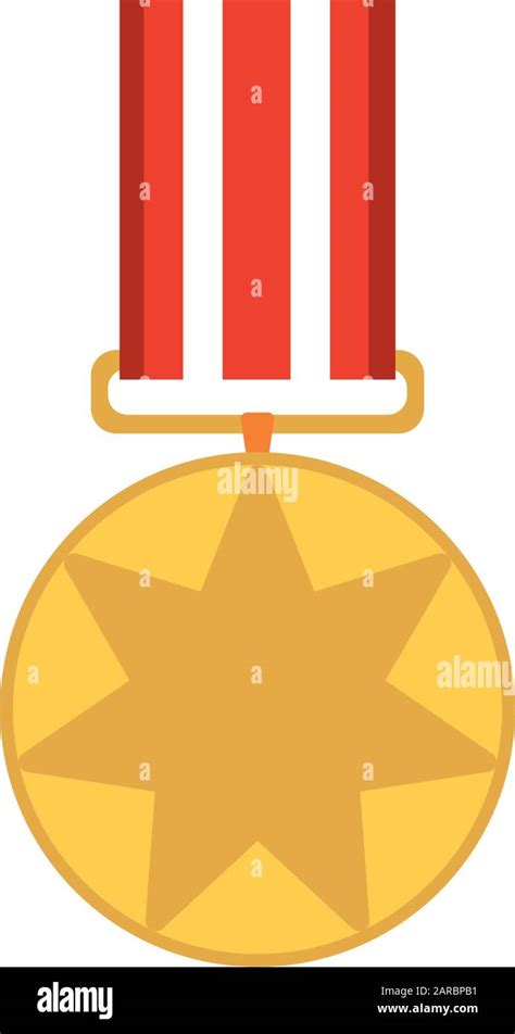 Isolated Gold Medal Vector Design Stock Vector Image Art Alamy