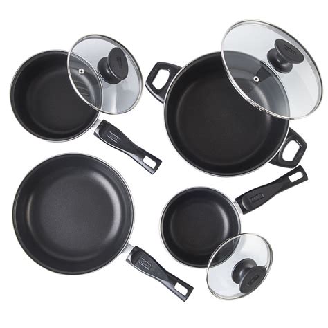 Batería de Cocina Cinsa Europea 7 piezas con Antiadherente Tapas de