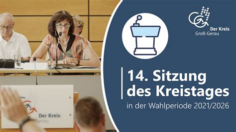 14 Sitzung Des Kreistages In Der Wahlperiode 2021 2026 YouTube