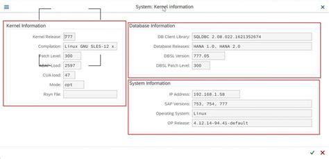 How To Check The Sap Version Using Sap System