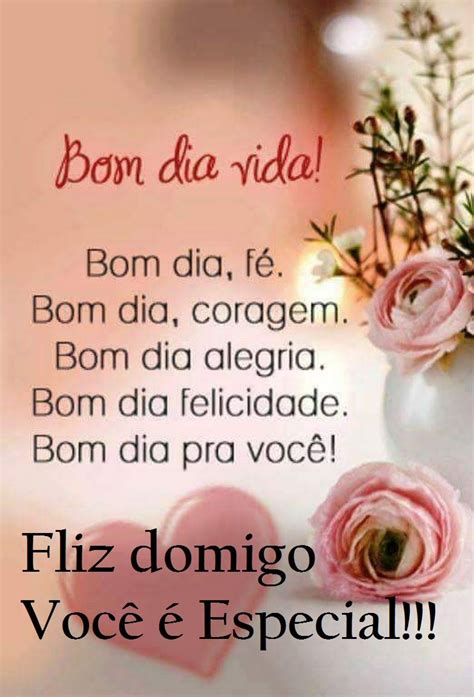 Imagens De Bom Dia E Feliz Domingo Para Amigos Queridos