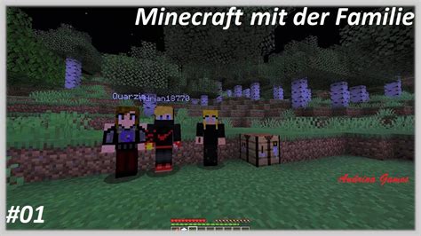 Minecraft Mit Der Familie 01Es Geht Los Deutsch German Gamplay YouTube