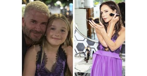 Cómo creció Harper la hija de Victoria y David Beckham ya usa los