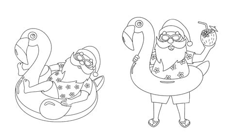 Dibujos De Papa Noel Para Imprimir Y Colorear Wonder Day Dibujos