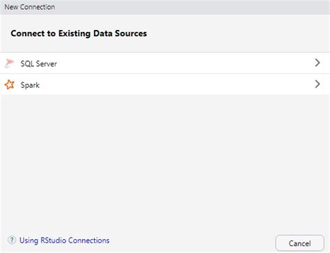 How To Get Oracle In New Connection Rstudio Ide Posit Community