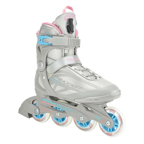 Patins Inline Recreação Traxart Traxion Cinza Sport Inline