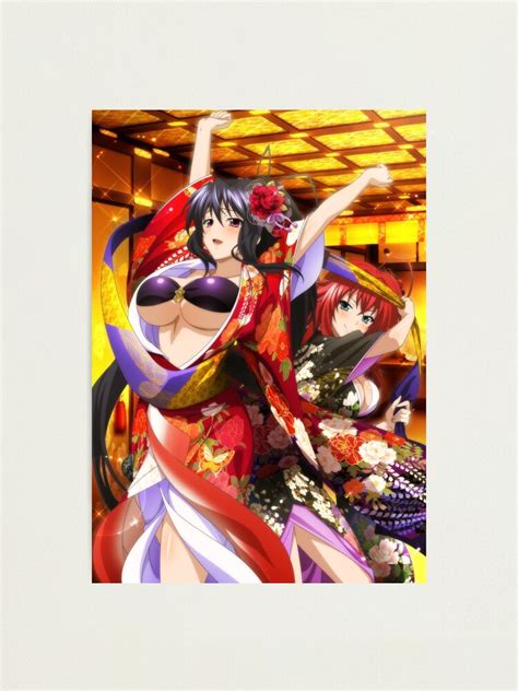 Lewd Himejima Akeno Rias Gremory Tits Sexy Boobs Cute High School Dxd Ecchi Hot Hentai Girl