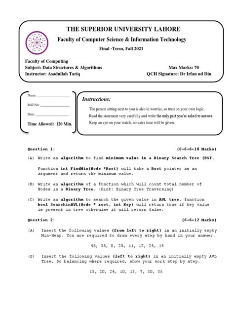 final term dsa v1 pdf computer data mathematical logic