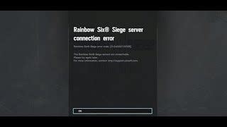R6 Siege Connection Error FIX 2024 Fix 3 0x00030086 A Doovi