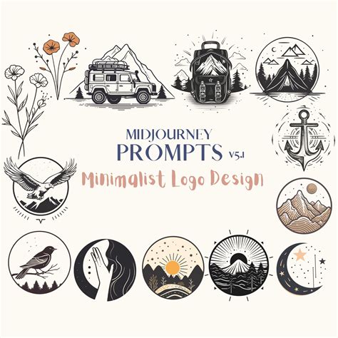Midjourney Prompts Logo Design Image To U