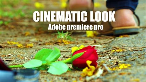 How To Get The CINEMATIC LOOK In Adobe Premiere Pro Color Correction