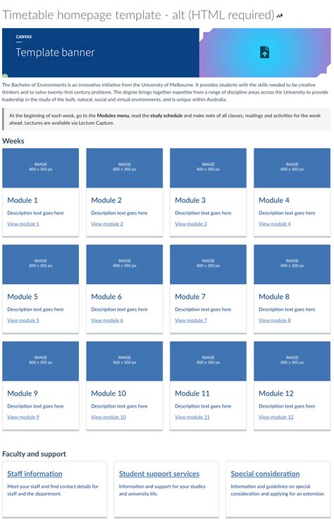 Canvas Lms Templates
