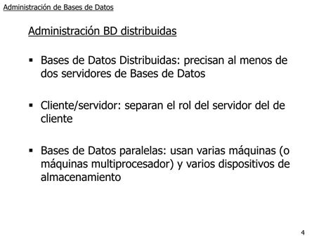 PPT Administración de Bases de Datos PowerPoint Presentation free