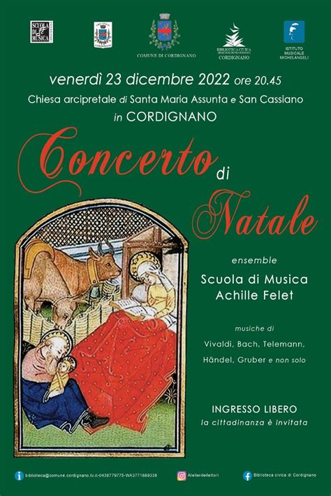Eventi Venetando Concerto Di Natale A Cordignano