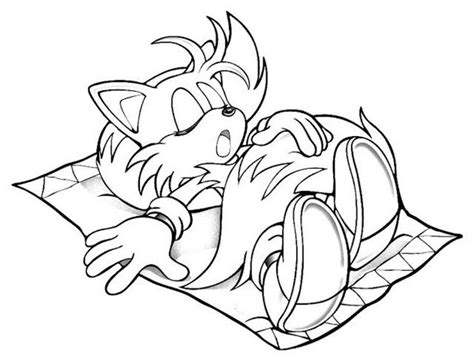 37 Desenhos De Tails Para Imprimir E Colorir Pintar