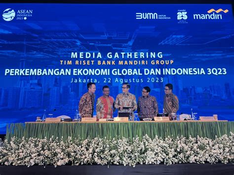 Ekonom Bank Mandiri Optimis Pertumbuhan Ekonomi RI Tumbuh 5 04 Di 2023