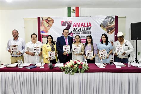 Amalia Gastélum Barraza Alcaldesa de Choix entrega Segundo Informe de