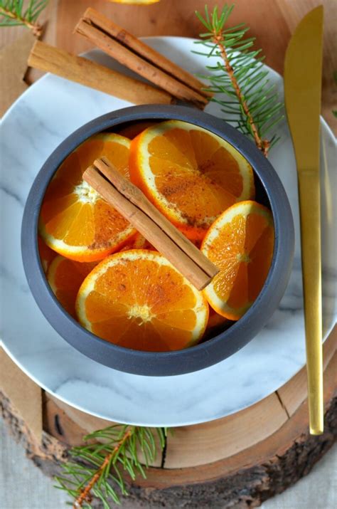 Salade d orange à la cannelle et au rhum Recette facile