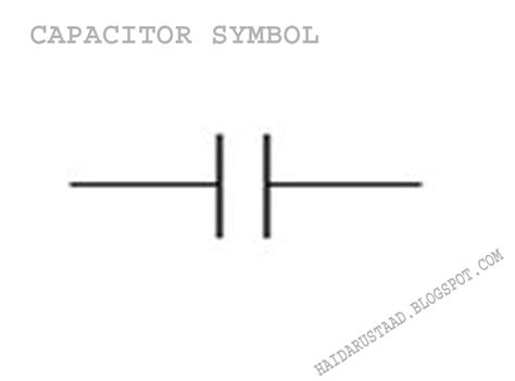 Capacitor Diagram Symbol
