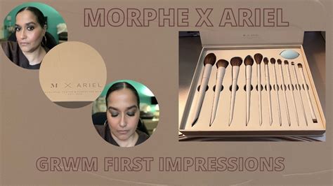 MORPHE X ARIEL SIGNATURE LOOK 12 PIECE FACE EYE BRUSH SET GRWM FIRST