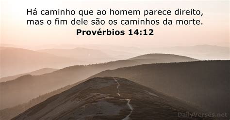 17 de novembro de 2023 Versículo da Bíblia do dia Provérbios 14 12