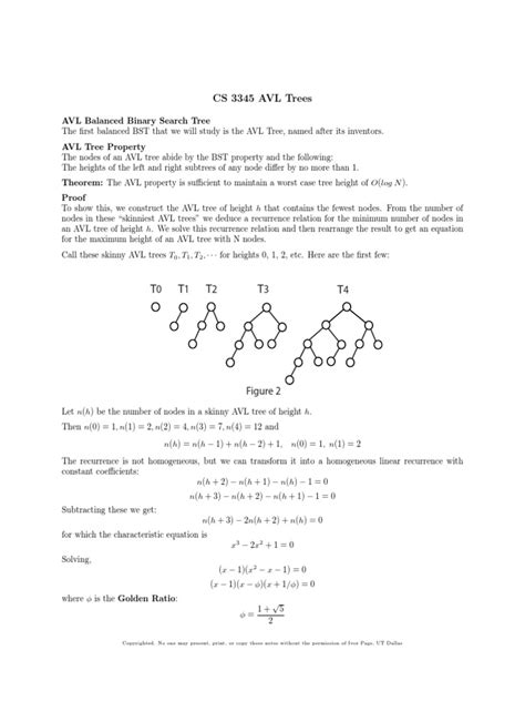 avltrees pdf theoretical computer science teaching mathematics