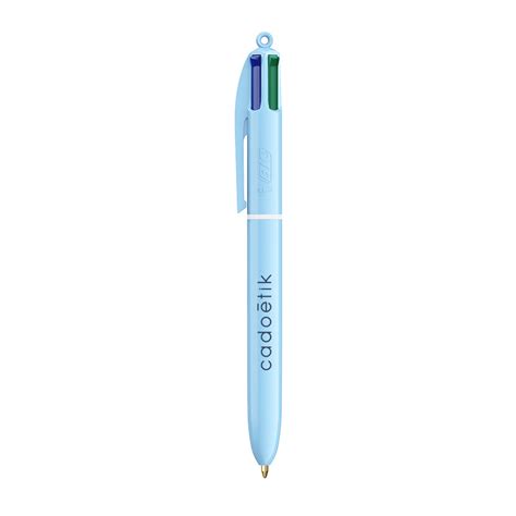 Stylo Bille Publicitaire BIC 4 Couleurs pour les professionnels Cadoétik