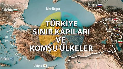 T Rkiye S N R Kap Lar Ve Kom U Lkeler Haritas
